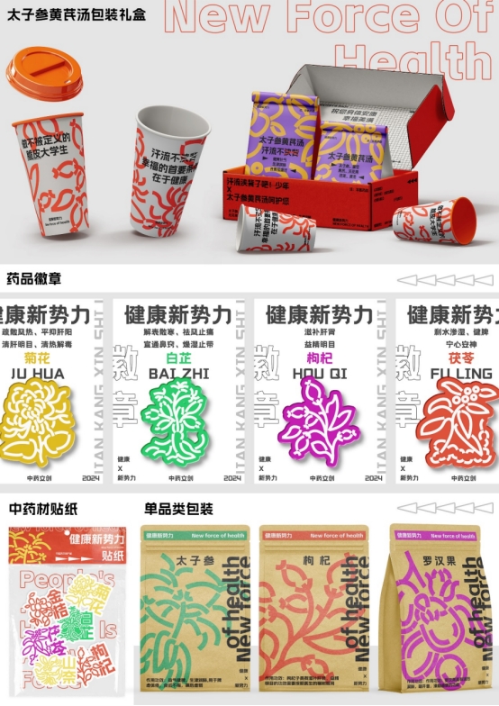 文创大赛 薪火”赛道作品： 健康新势力”中药主题文创产品 新华网客户端
