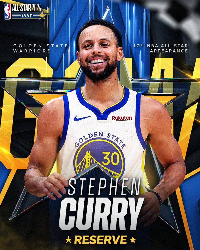 NBA全明星阵容公布：库里生涯首次替补，哈登欧文无缘 - 新华网客户端